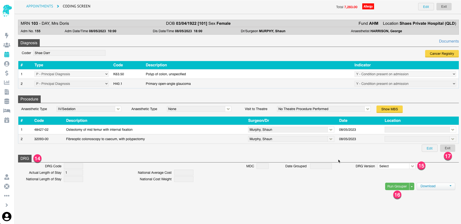 Hospital Coding - FYDO Wiki